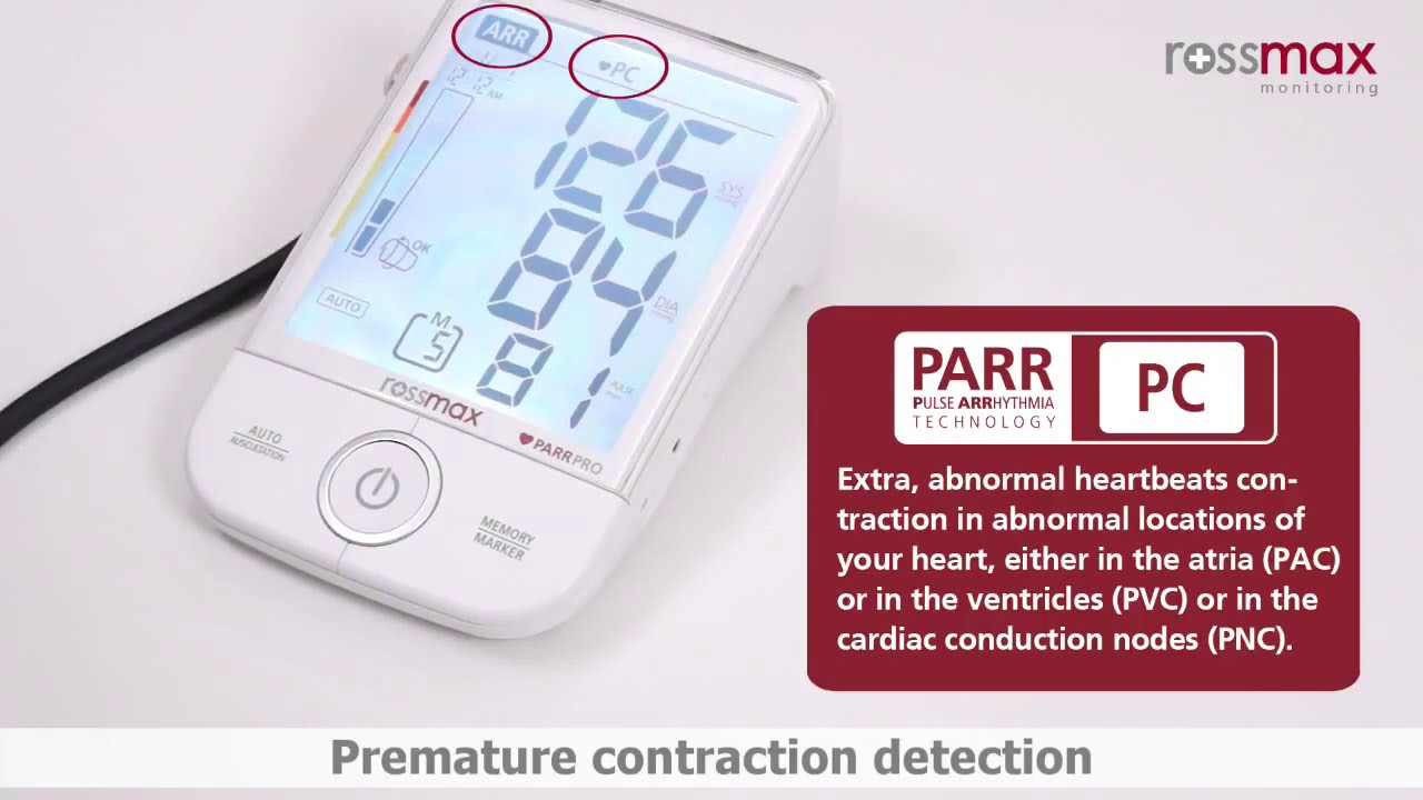 Kraujospūdžio matuoklis ROSSMAX X9 - YouTube