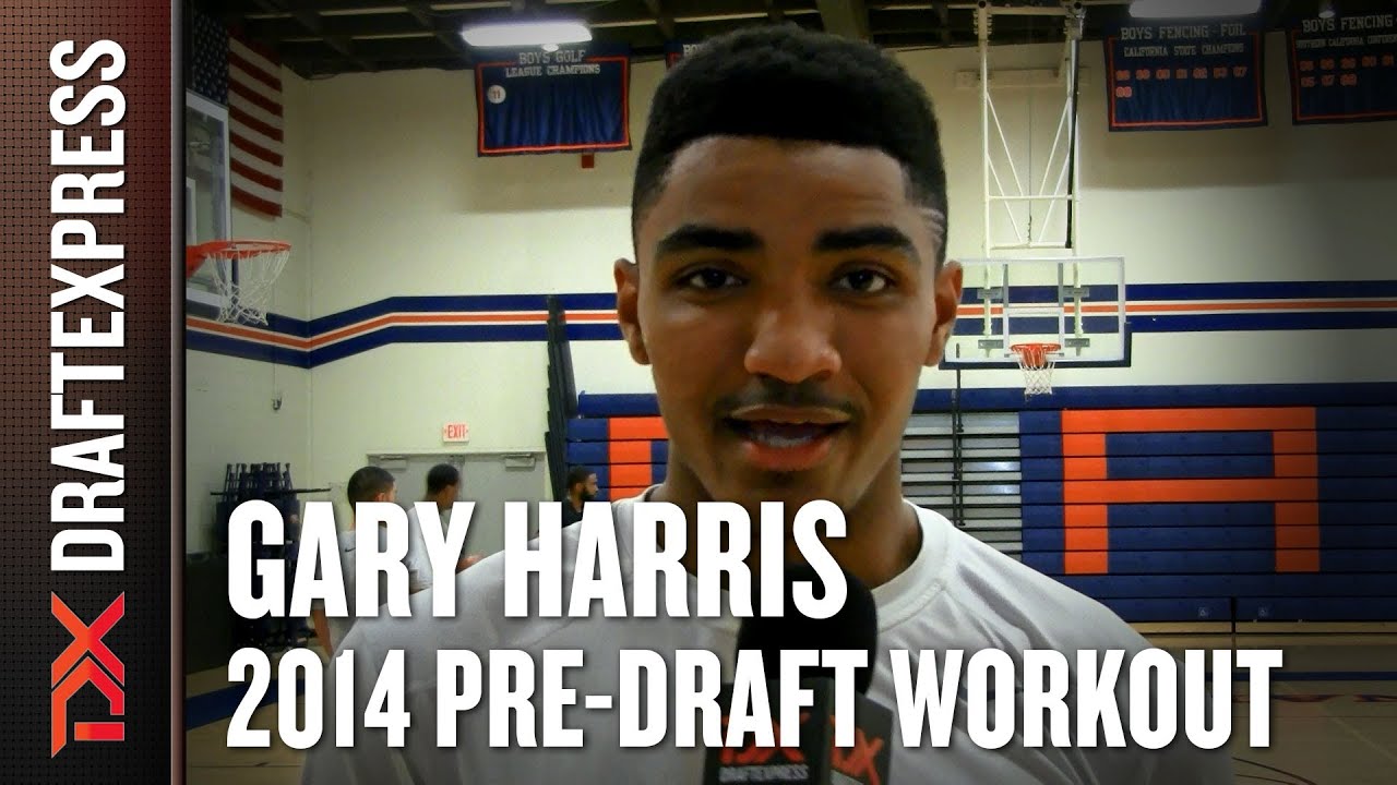 Gary Harris pre-NBA Draft Workout & Interview DraftExpress - YouTube