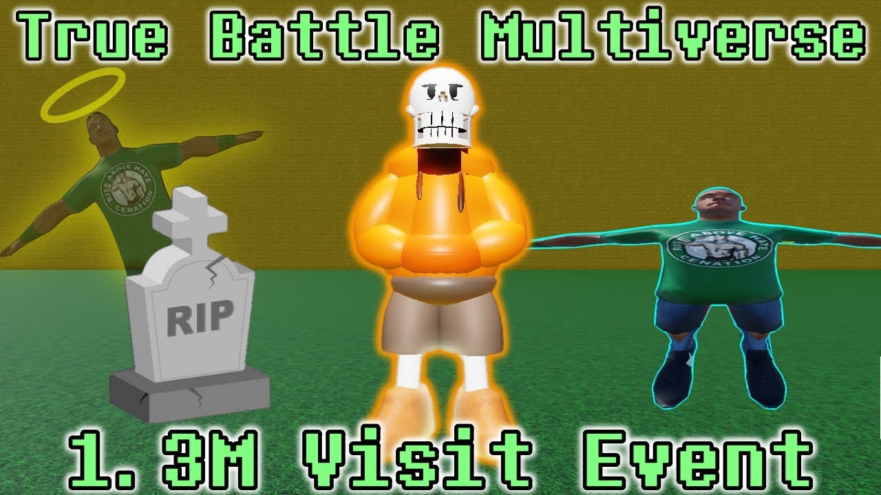 Undertale True Battle Multiverse：1.3M Event [アンダーテール/ロブロックス] - YouTube
