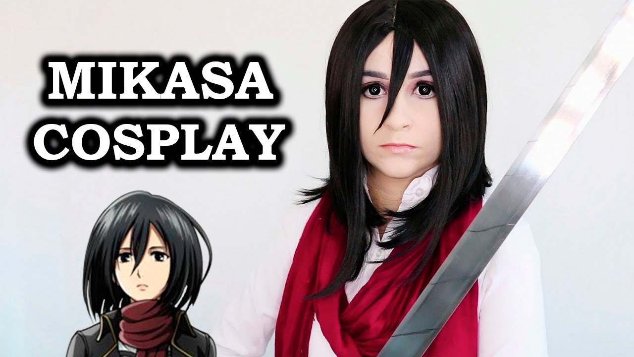 MIKASA ACKERMAN - TUTORIAL COSPLAY - SHINGEKI NO KYOJIN / ATTACK ON ...
