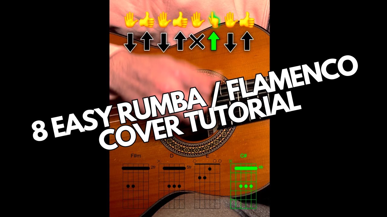 8 easy flamenco / rumba guitar cover and patterns to learn - YouTube