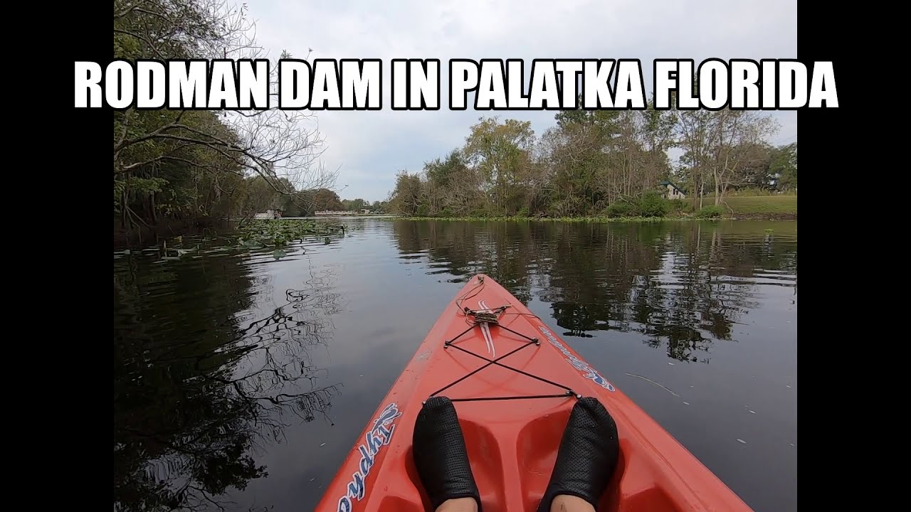 Rodman Dam in Palatka Florida - YouTube
