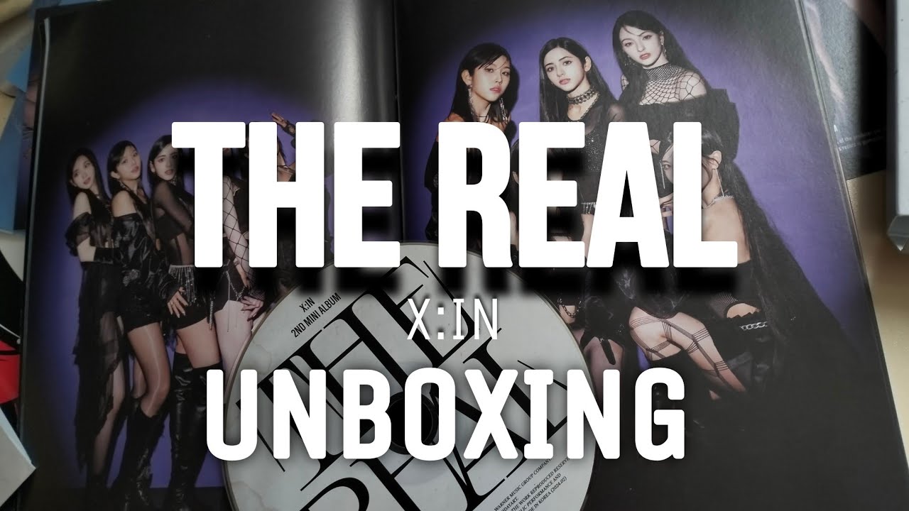 X:IN "THE REAL" ALBUM UNBOXING •`` - YouTube