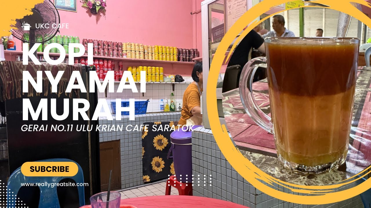 TETAMU DARI SINGAPORE MINTA KOPI PIO DI GERAI NO.11 ULU KRIAN CAFE MDS ...
