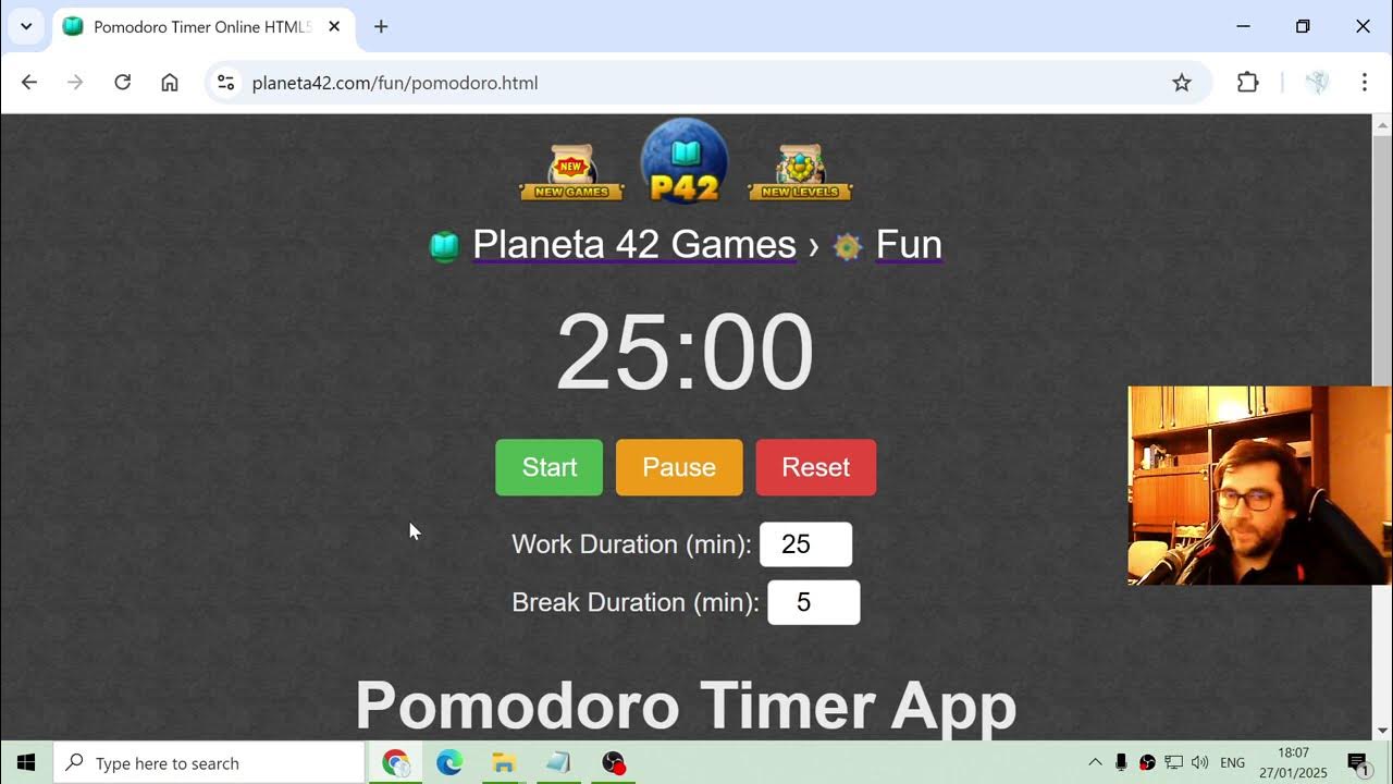 How to Use Pomodoro Timer App - YouTube