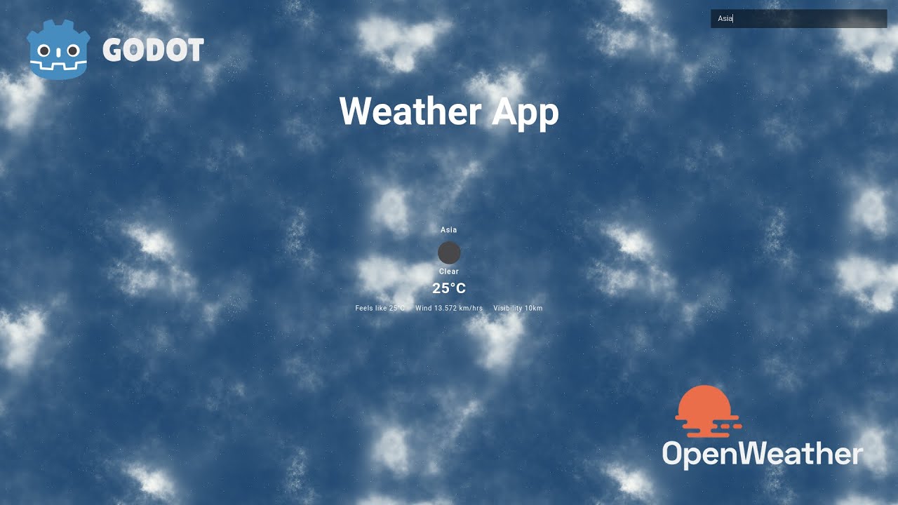 Building a Weather App in Godot 4 from Scratch - YouTube