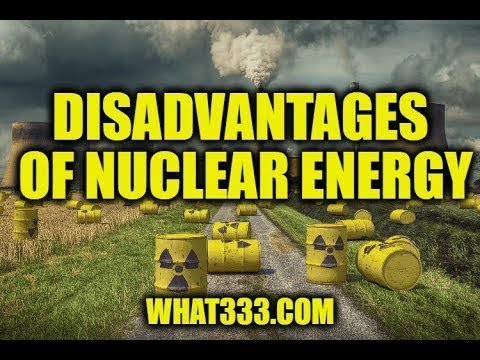 Disadvantages Of Nuclear Energy - YouTube