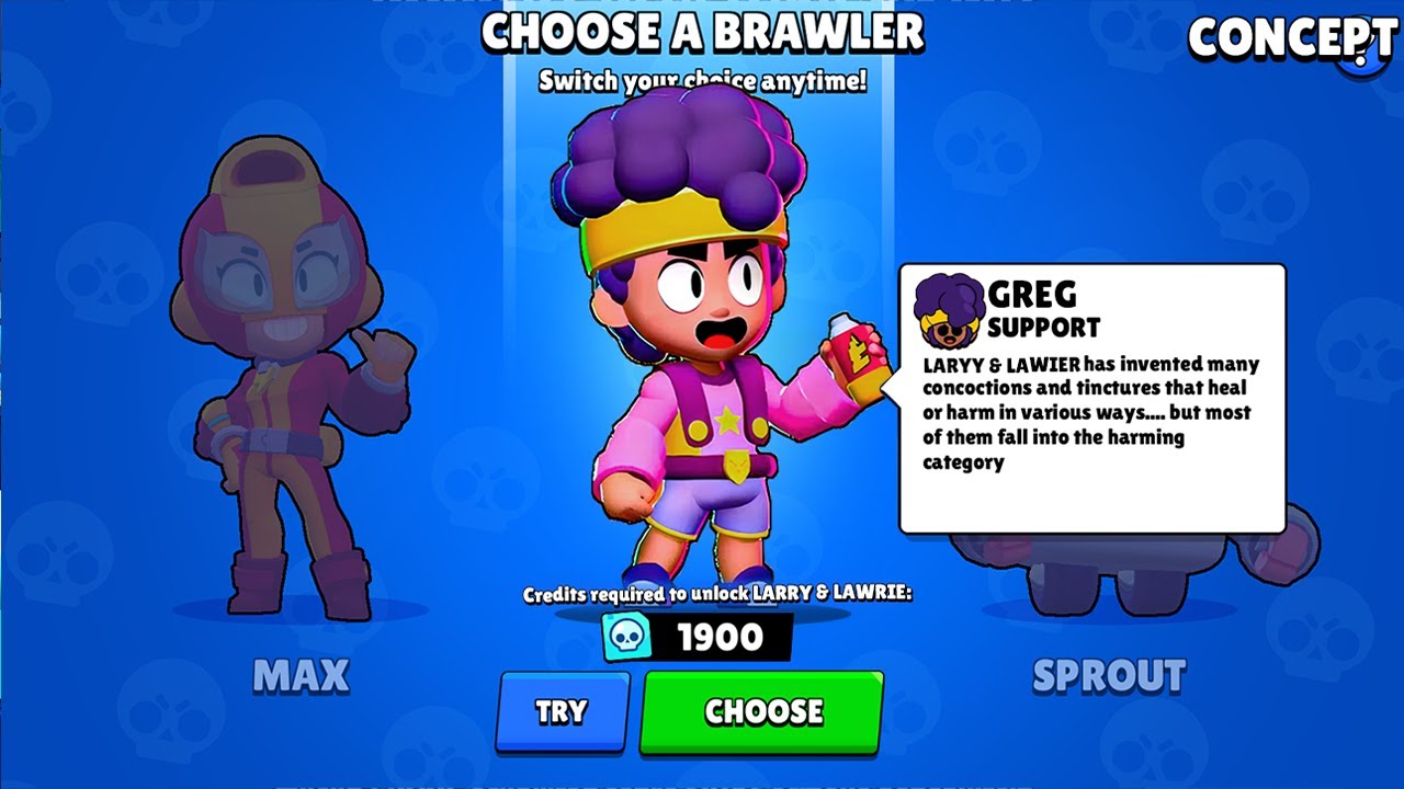 😍NEW BRAWLER GREG IS HERE!!!🎁|FREE GIFTS Brawl Stars/CONCEPT - YouTube