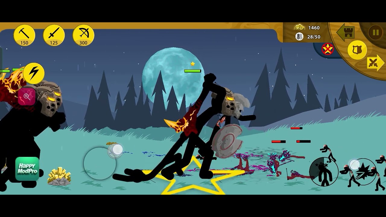 Stick war:legacy playing survival mode and spawning hundreds of giants ...