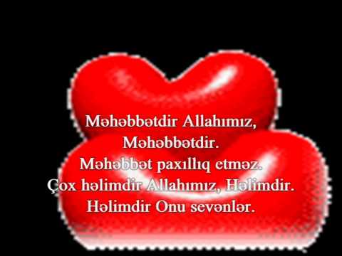 Usaqlar ucun ilahi. Kimdir Allahin...?