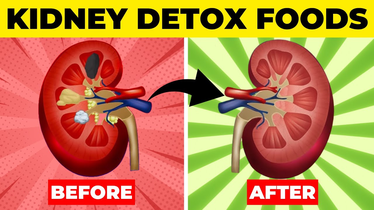 8 SUPER Foods That Detox And Cleanse Your Kidneys Naturally - YouTube