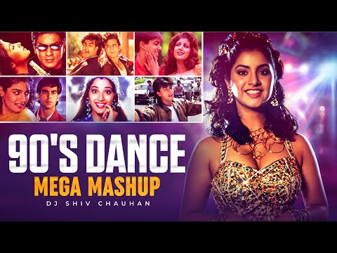 90's Dance Mega Mashup | Dj Shiv Chauhan | 90's Dance Hit Songs | 90's Bollywood Songs | 90's Mashup