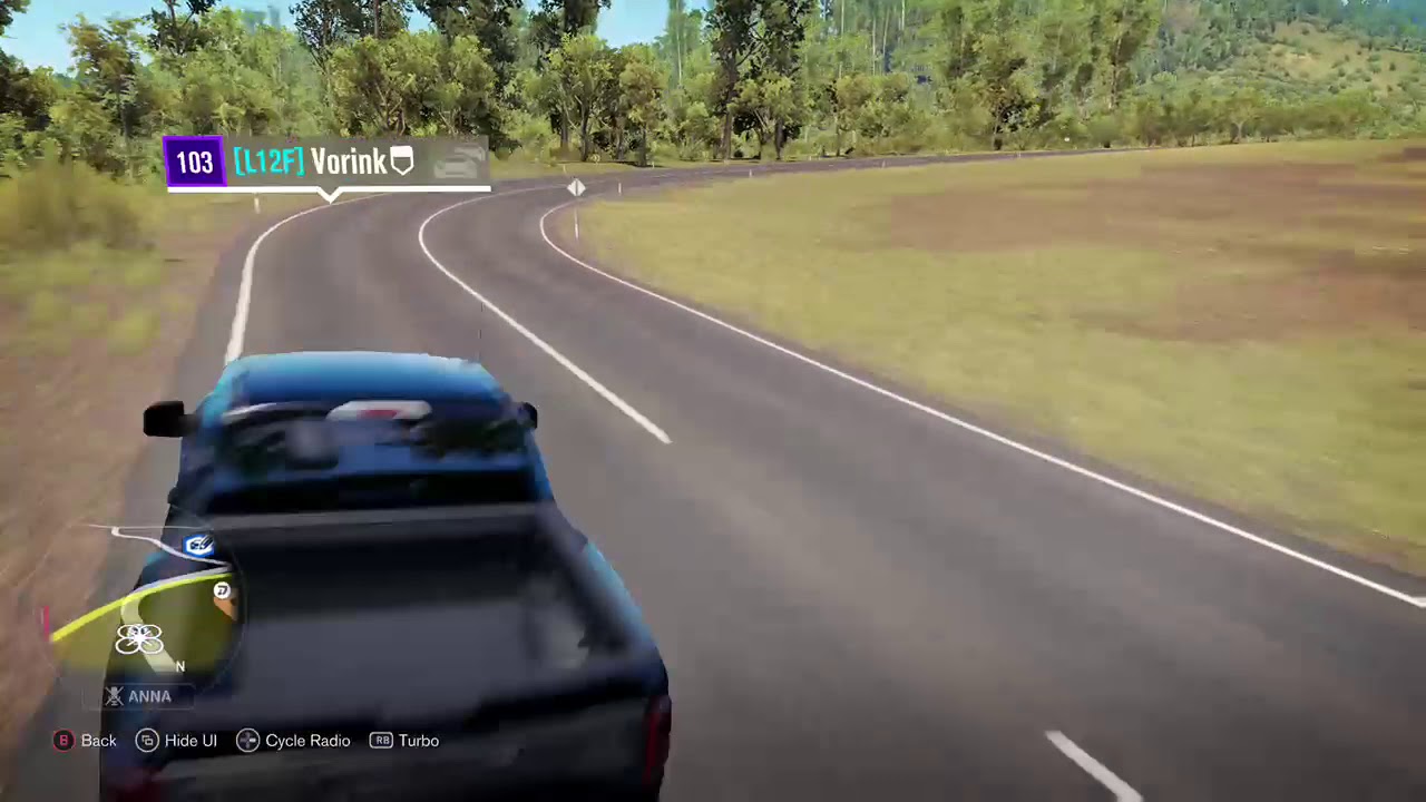 Drone Following a Drivatar - Forza Horizon 3 - YouTube