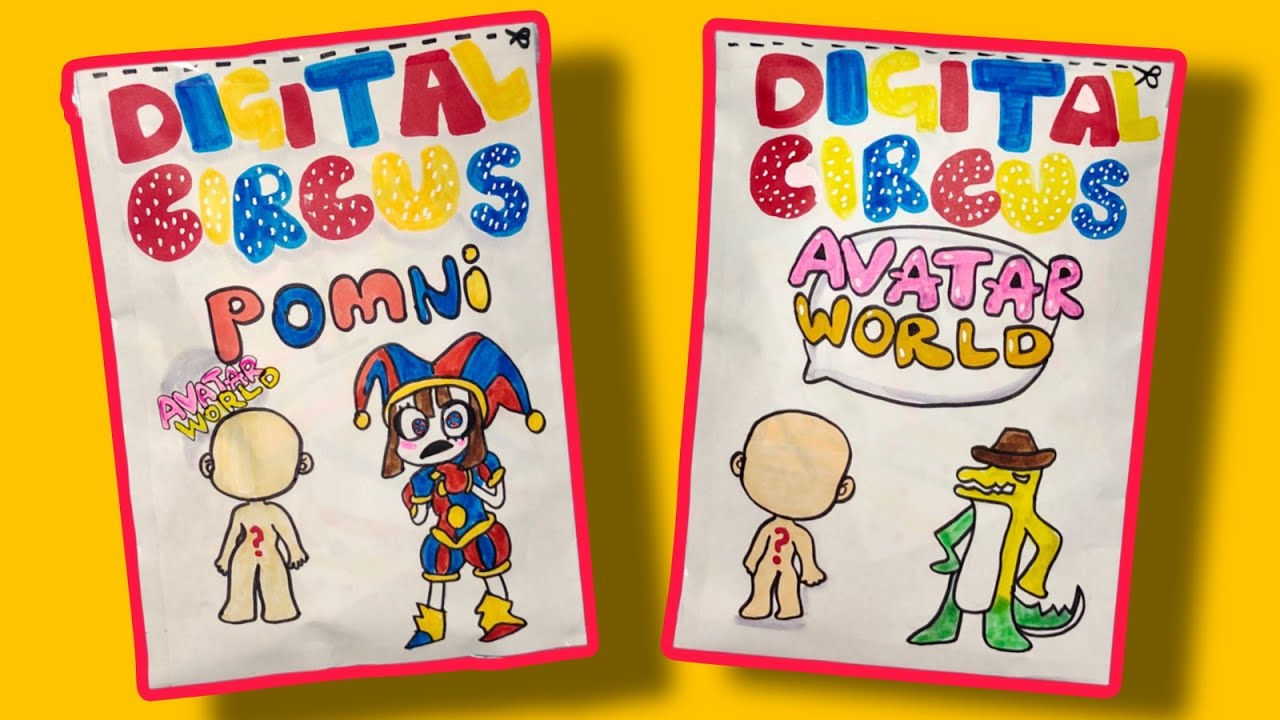 DIY 🎪THE AMAZING DIGITAL CIRCUS 2 AVATAR WORLD 🎪🤡🍭Pomni Avatar World ...