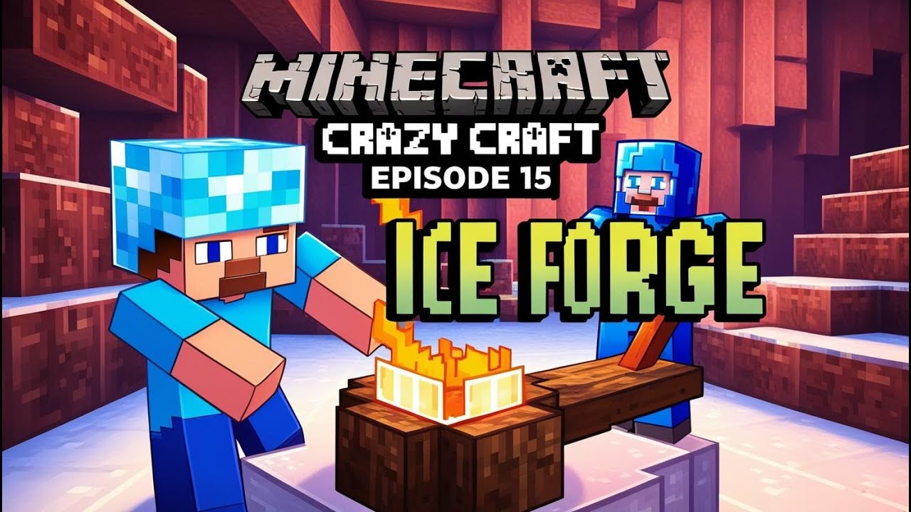 Updated Minecraft Crazy Craft Ep 15 Using An Ice Forge + Making Big ...