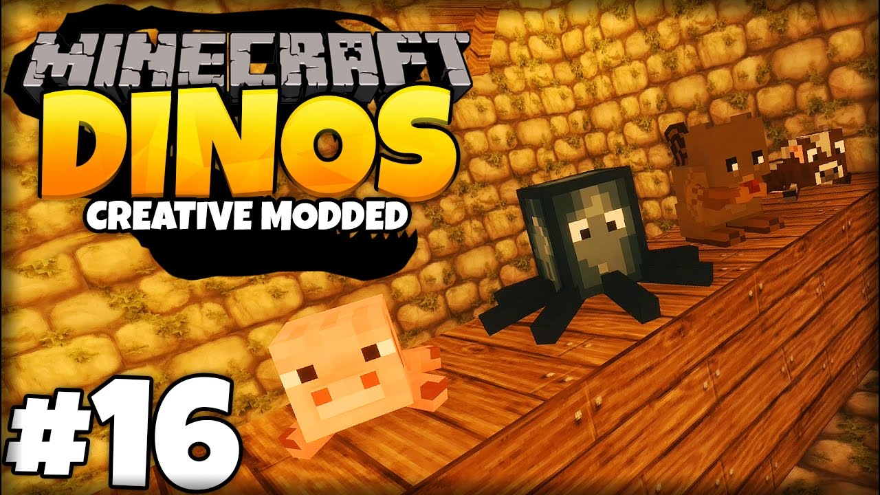 IT'S ALSO SO FLUFFY! | Minecraft Dinosaurs (Part 16) - YouTube