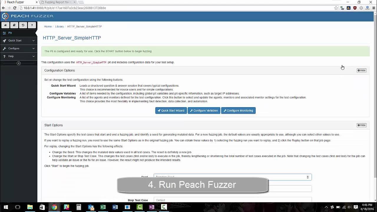Network Fuzzing with Peach Fuzzer - YouTube