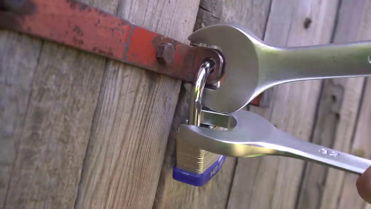 how to unlock every padlock without key - YouTube