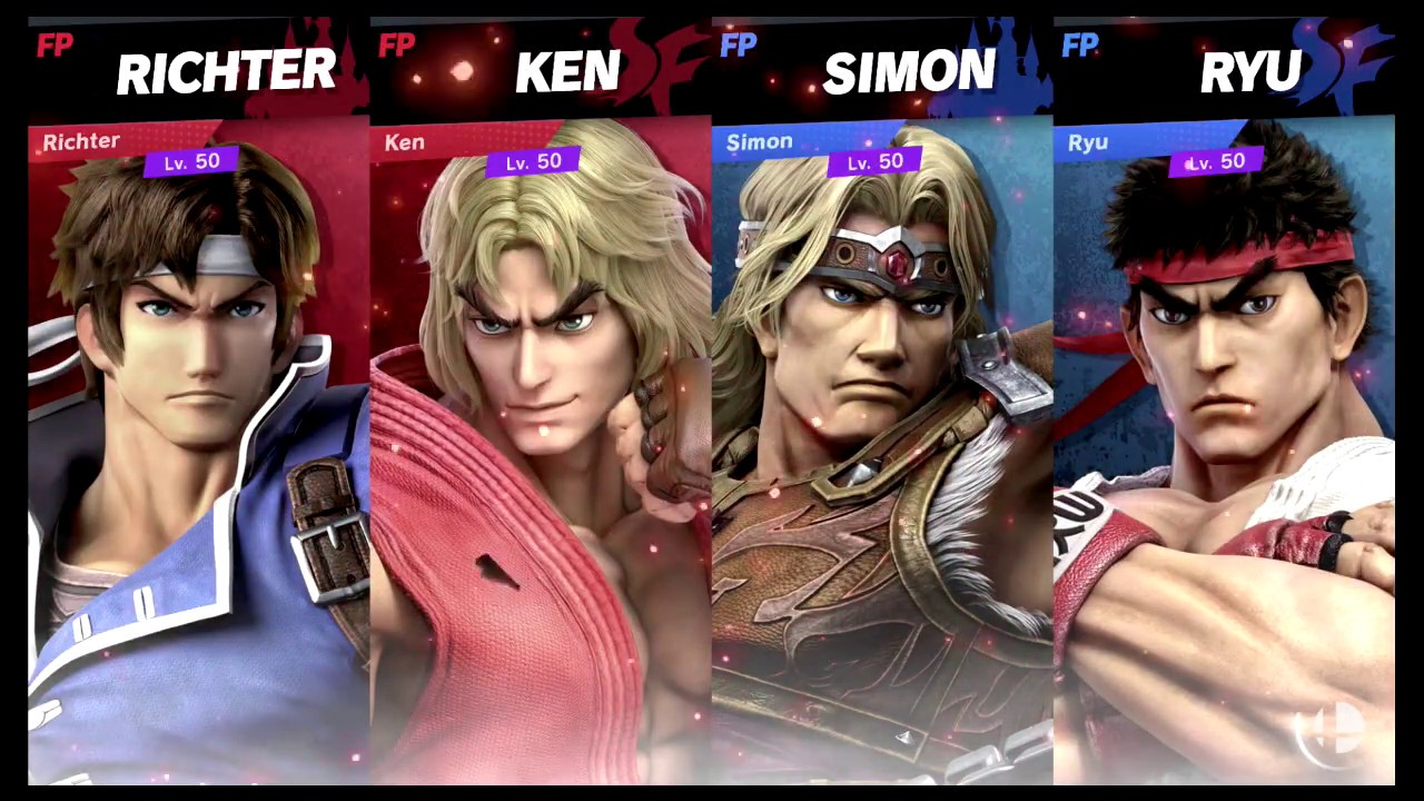 Super Smash Bros Ultimate Amiibo Fights – Request #11381 Richter & Ken ...