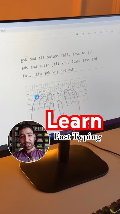 Learn Fast Keyboard Typing - YouTube