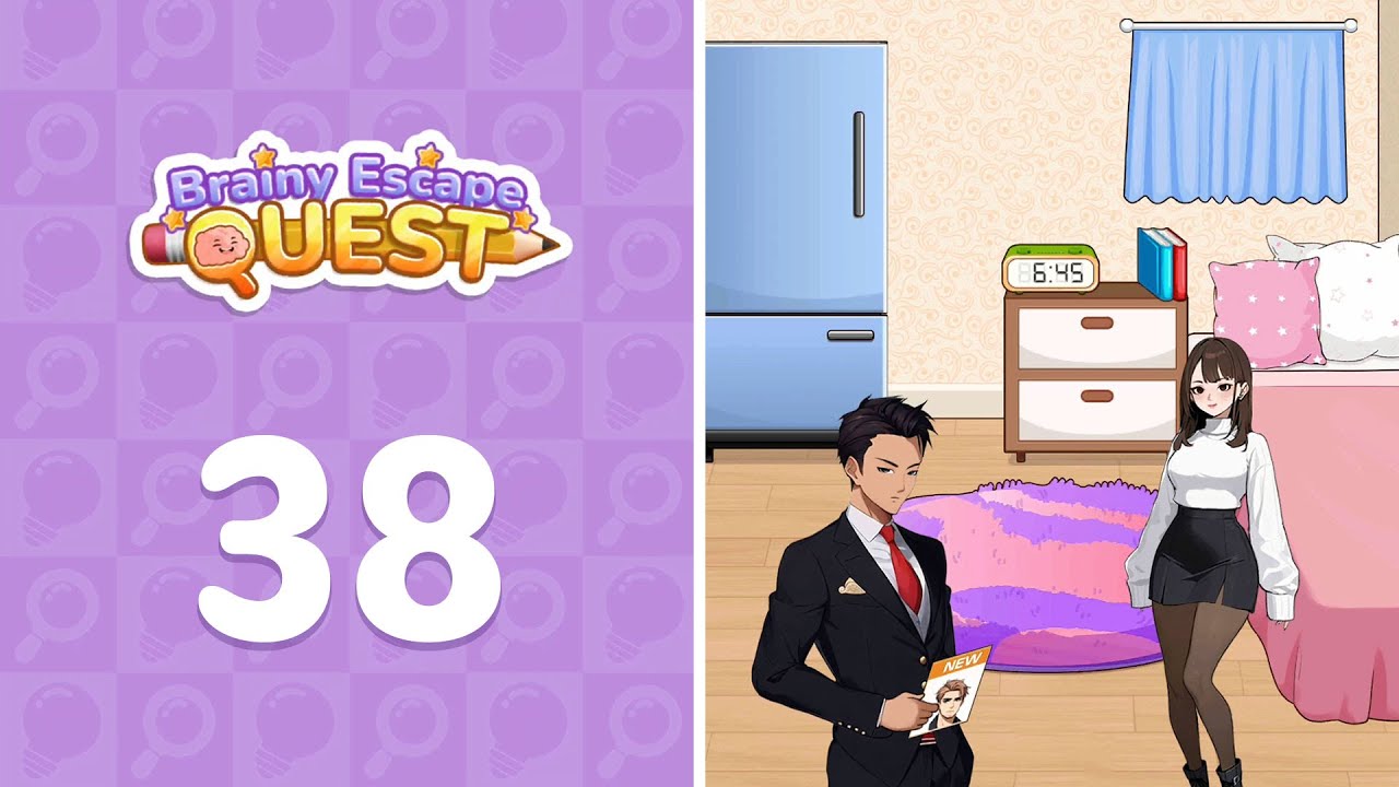 Brainy Escape Quest Level 38 | Every Puzzle Solved! 🎯 - YouTube