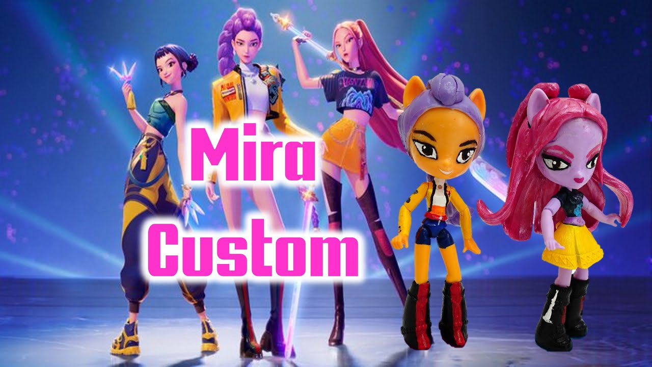 Mira K-Pop Demon Hunter MLP Custom Doll - YouTube