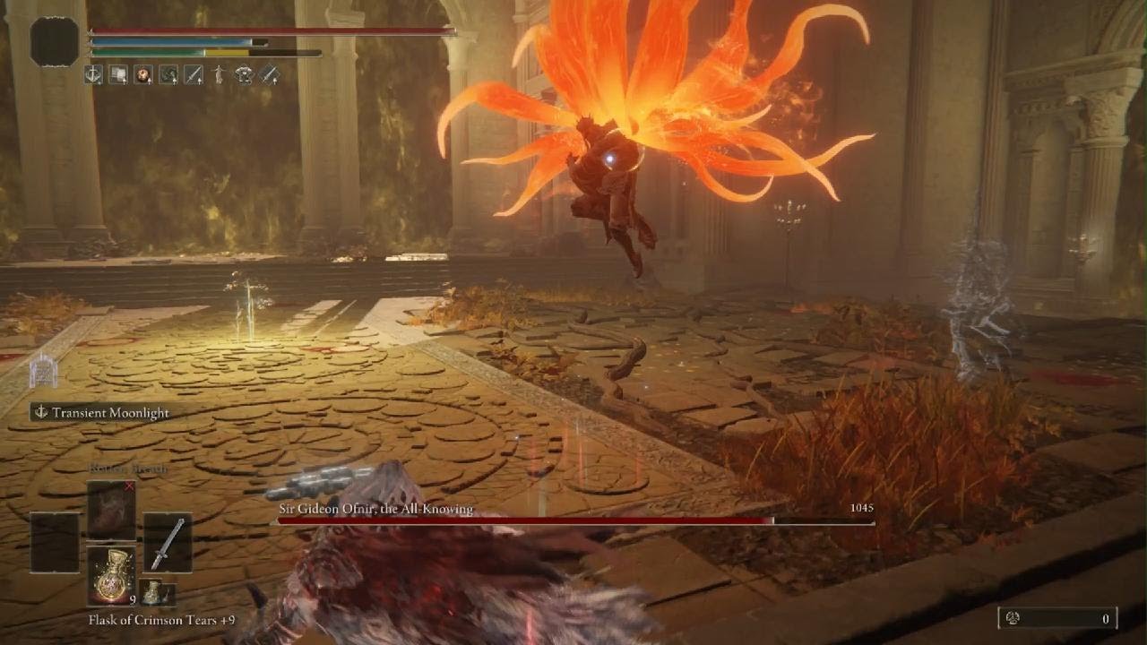 Sir gideon ofnir boss fight - YouTube