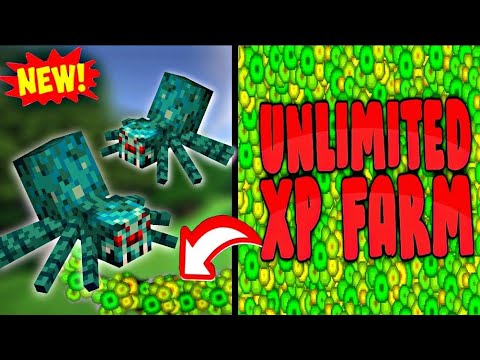 Minecraft 1.19 : Unlimited {Cave Spider Spawner XP Farm} | New Design ...