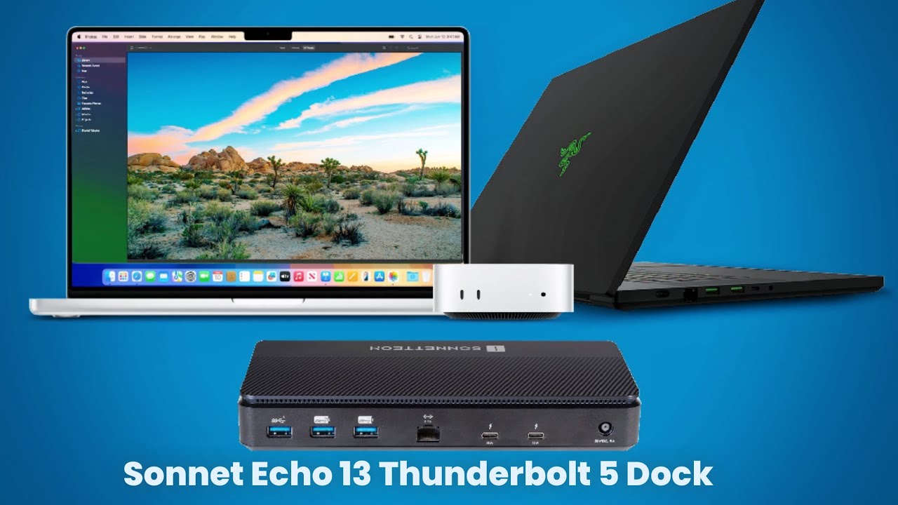 Sonnet Echo 13 Thunderbolt 5 Dock - Review Full Specifications & Features - YouTube