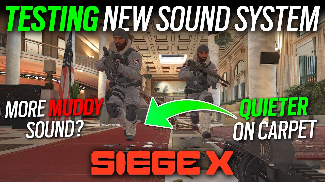 Testing Siege X New Sound System - 6News - Rainbow Six Siege X - YouTube