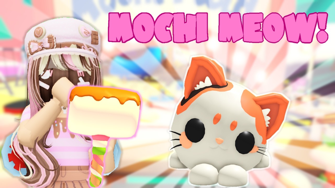 How to Get Mochi Meow! | Adopt Me Sugarfest Week 2 Update Roblox ...