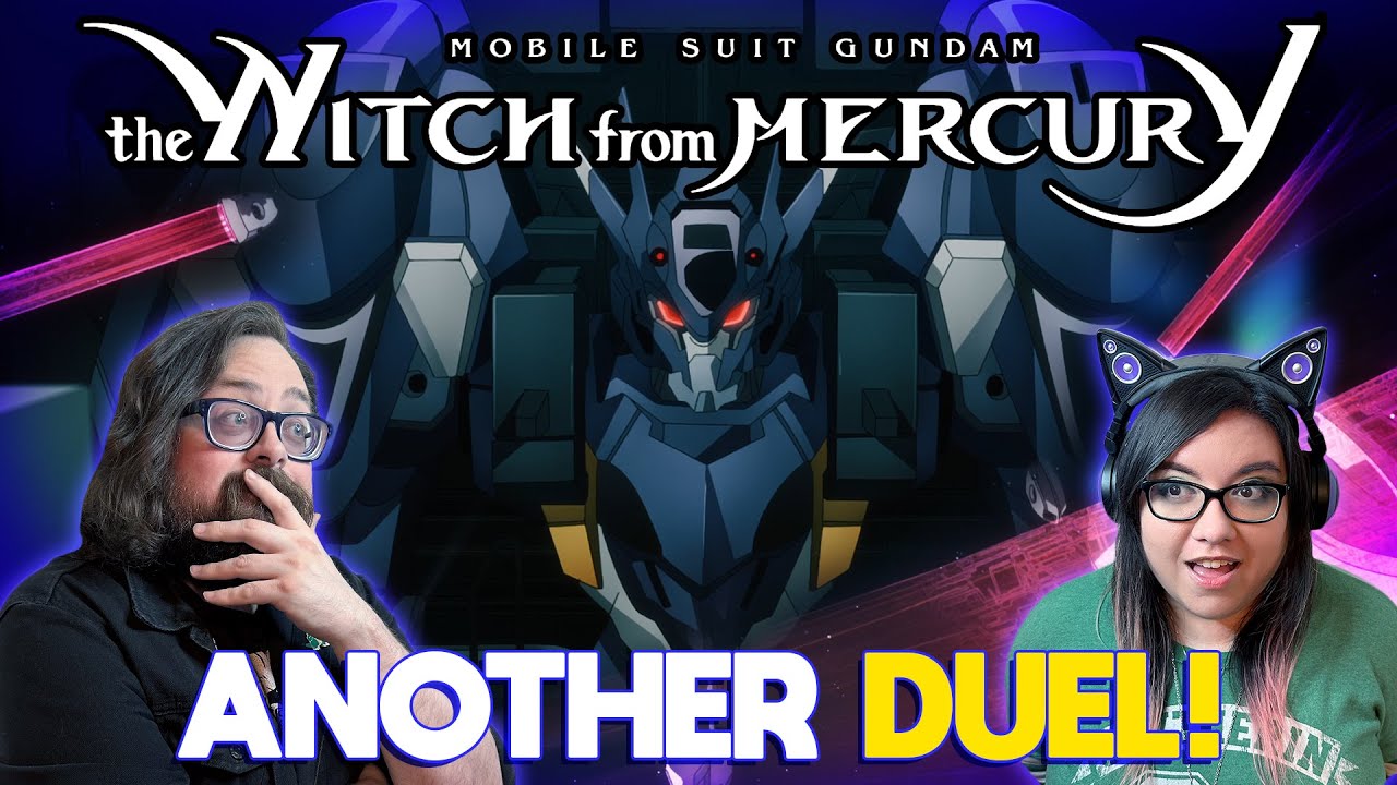 They're FIGHTING! ELAN vs GUEL! | Mobile Suit Gundam: The Witch From ...