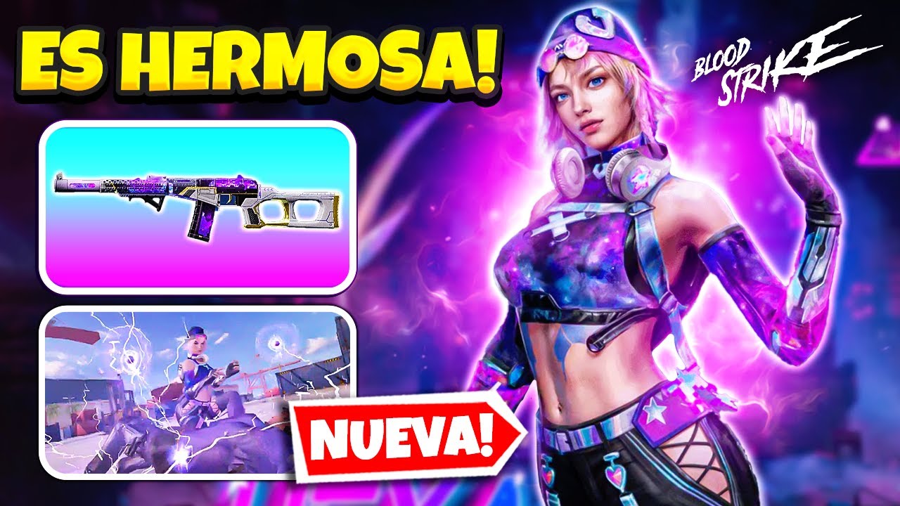 LA NUEVA SKIN DE EMMA HEXA ESTA HERMOSA! ACTUALIZACION BLOOD STRIKE ...