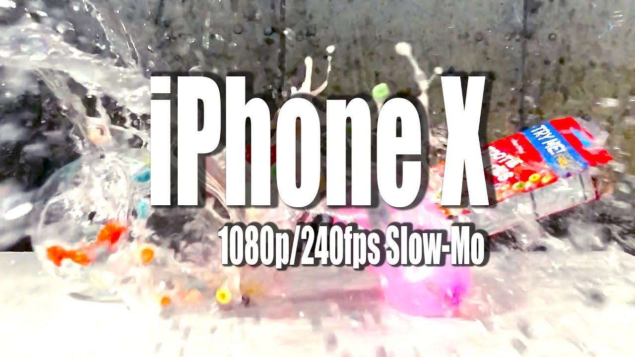 iPhone X 1080p/240fps Slow-Mo Video Quality Test - YouTube