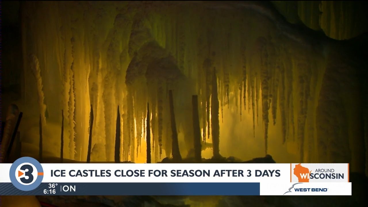 Lake Geneva's Ice Castles melted 'beyond repair', close for season ...