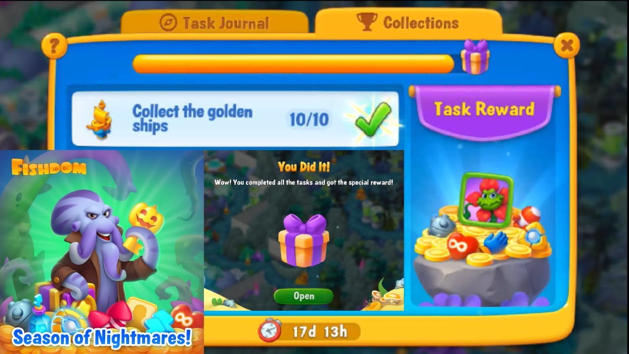 Fishdom New Expedition Slove A Chilling Research Lab Mystery Collection ...