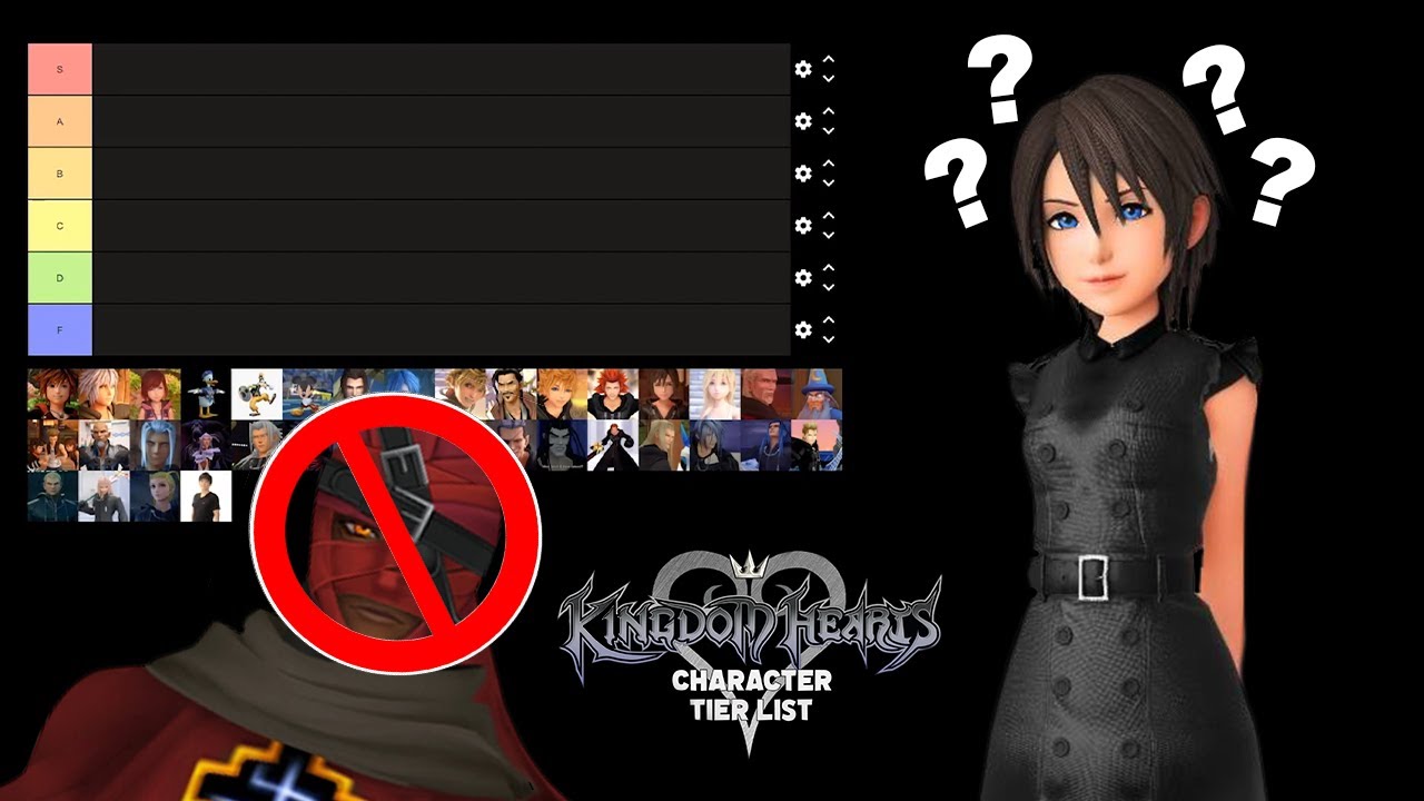 Kingdom Hearts Character Tier List - #AnsemIsOverParty [Destiny Duo ...