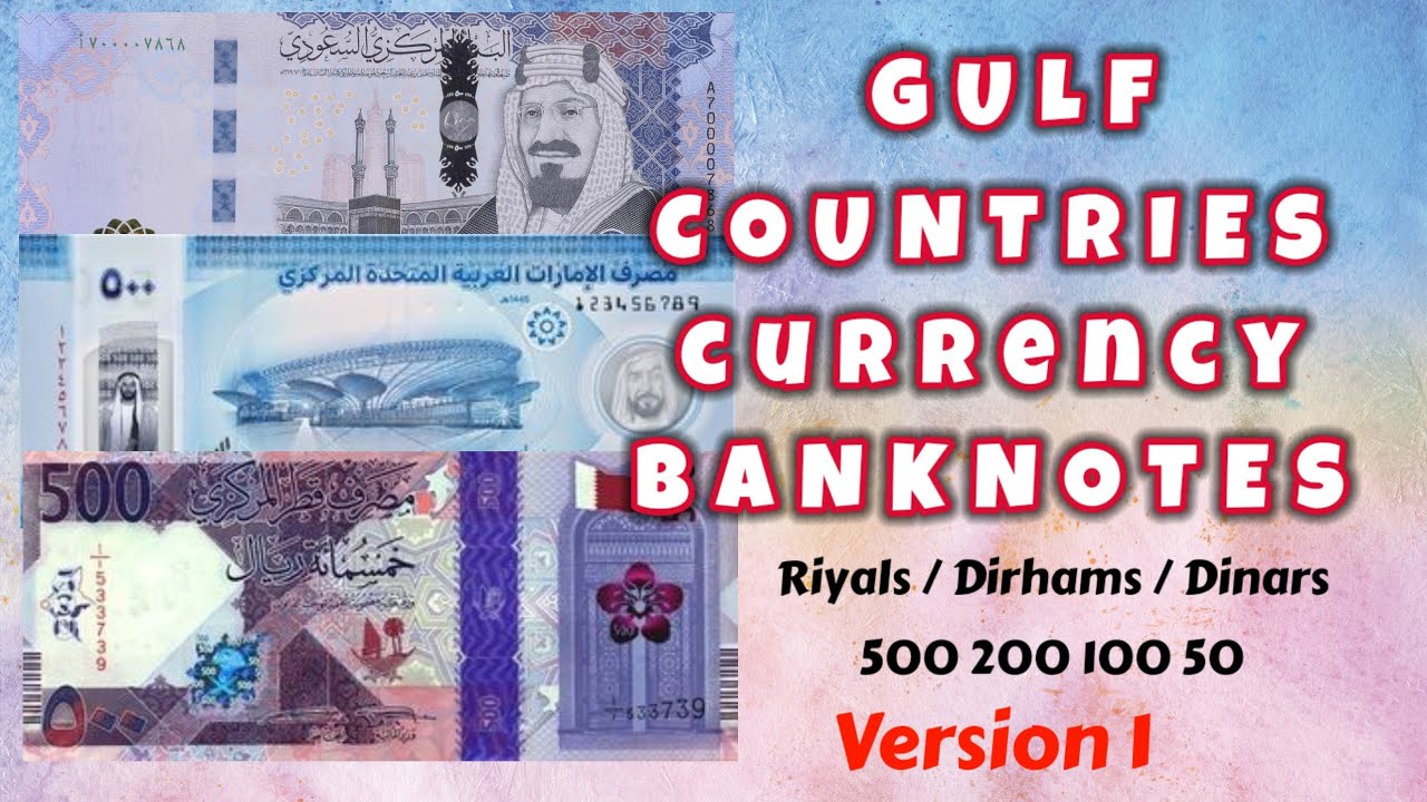 Gulf Countries Currency Banknotes | 500 200 100 50 Rare Collections # ...