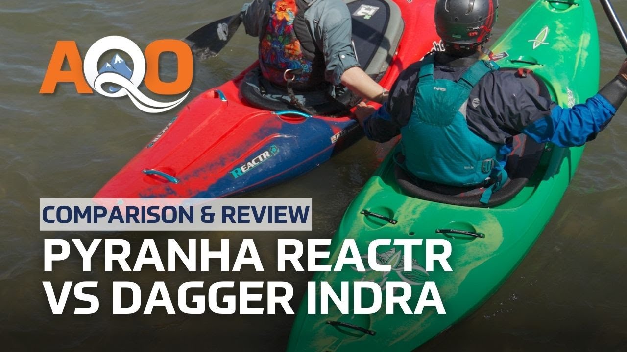 The New Pyranha ReactR vs Dagger Indra Comparison Review - YouTube