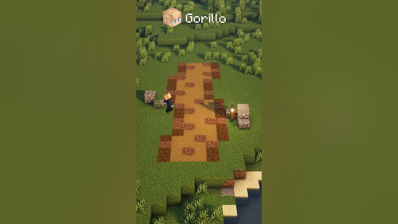 Minecraft EASY Path Design🌳 - YouTube