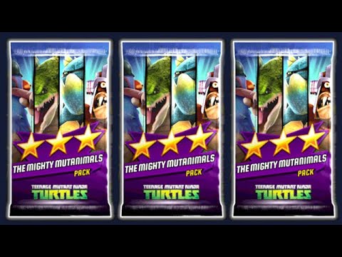 The Mighty Mutanimals Pack Opening | TMNT Legends - YouTube