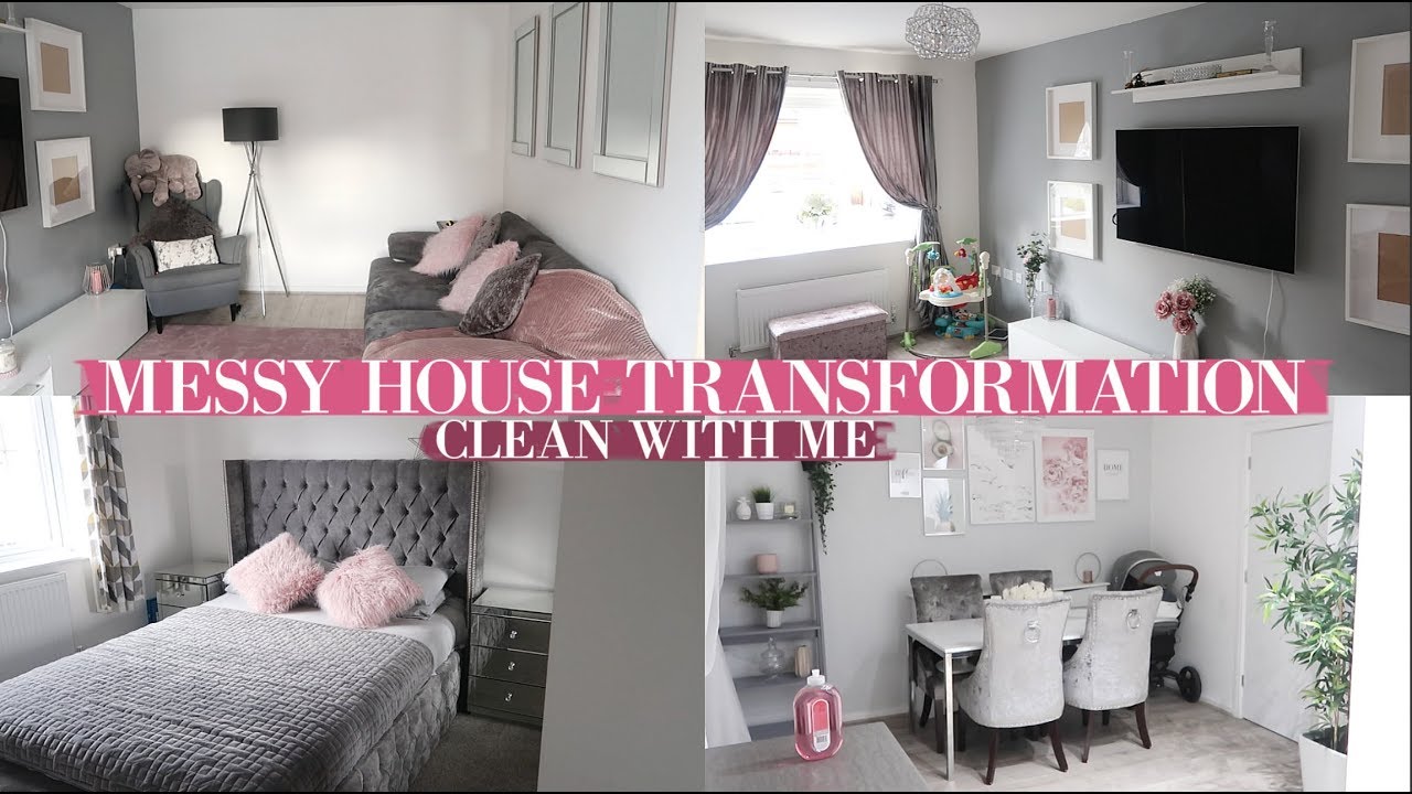 MESSY HOUSE TRANSFORMATION | BEFORE & AFTERS | CLEANING MOTIVATION 2019 ...