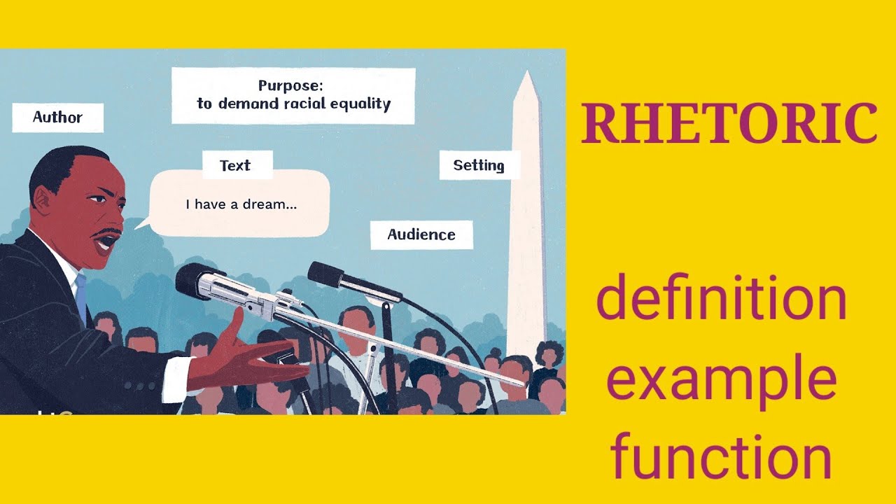 Rhetoric | Definition |Example |Function | - YouTube