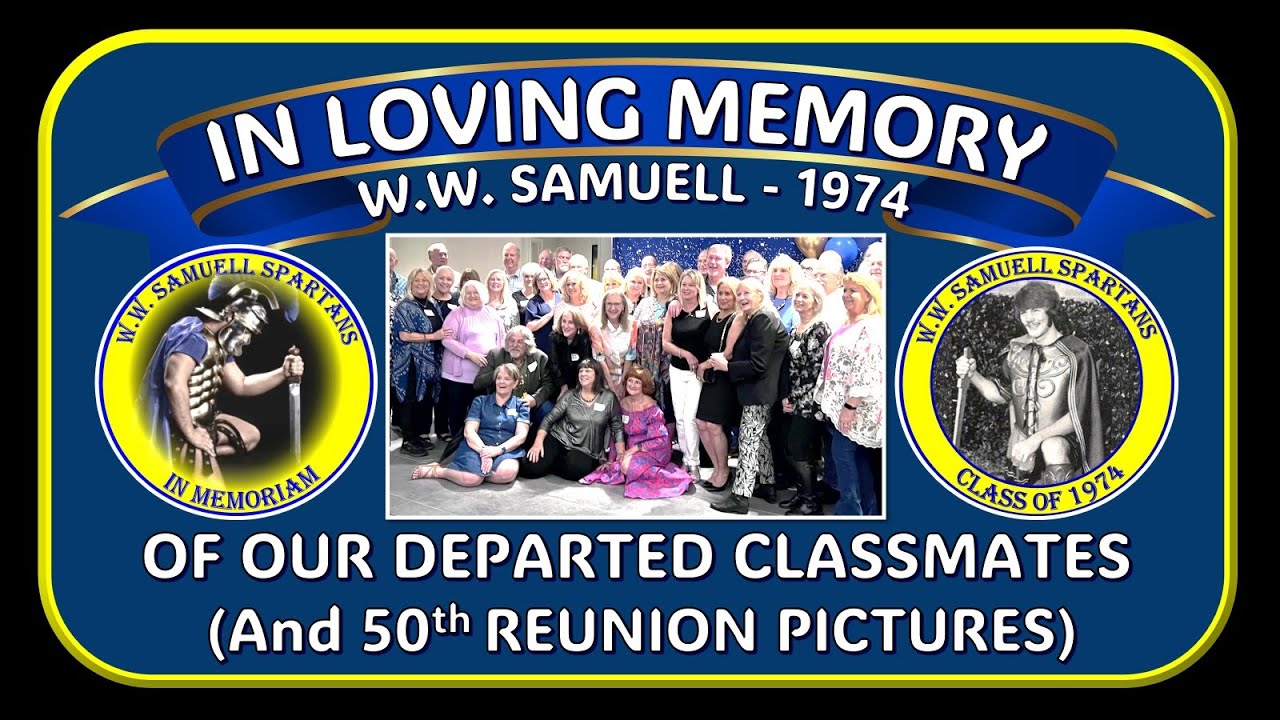 WWS 1974 - Memorial & 50th Reunion - YouTube