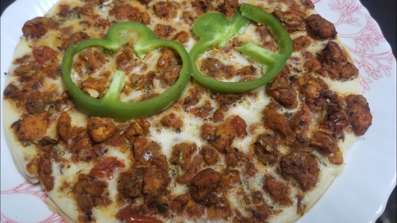 CHICKEN POLA/INSTANT CHICKEN PIZZA RECIPE - YouTube
