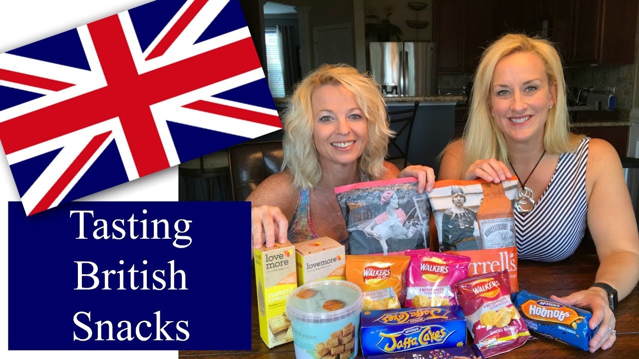 Tasting British Snacks - YouTube