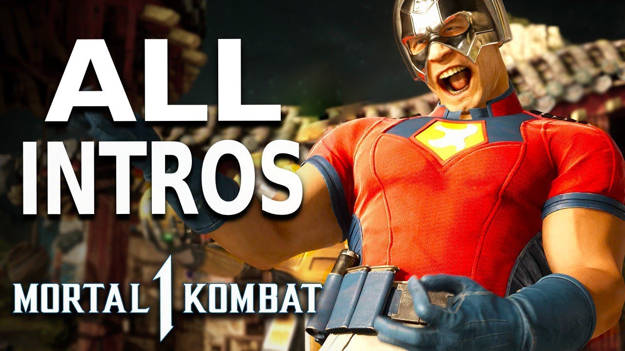 MORTAL KOMBAT 1 Peacemaker All Intros Dialogue Character Banter MK1 ...