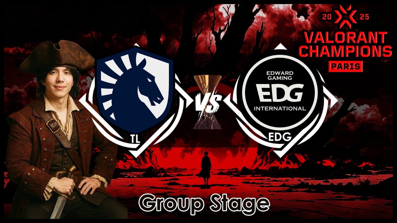 TL vs. EDG— VALORANT Champions Paris — Group Stage - YouTube