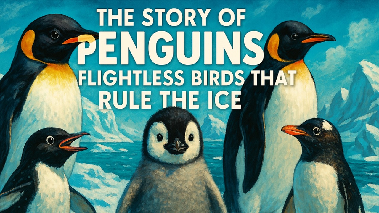 Penguins Explained 🧊🐟 | Flightless Birds • Antarctic Wildlife • Ocean ...